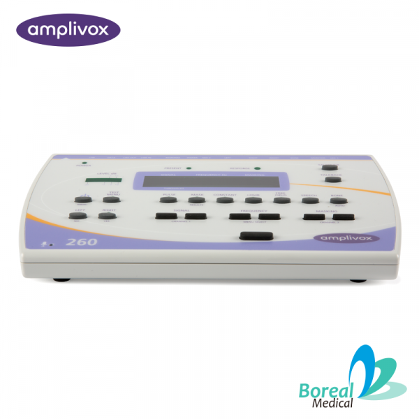 AUDIÓMETRO AMPLIVOX 260 | Boreal Medical
