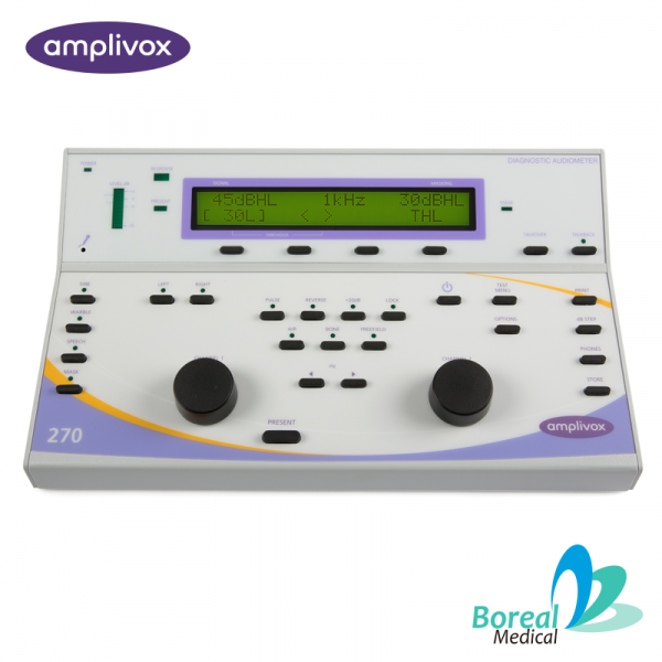 AUDIÓMETRO AMPLIVOX 270 | Boreal Medical